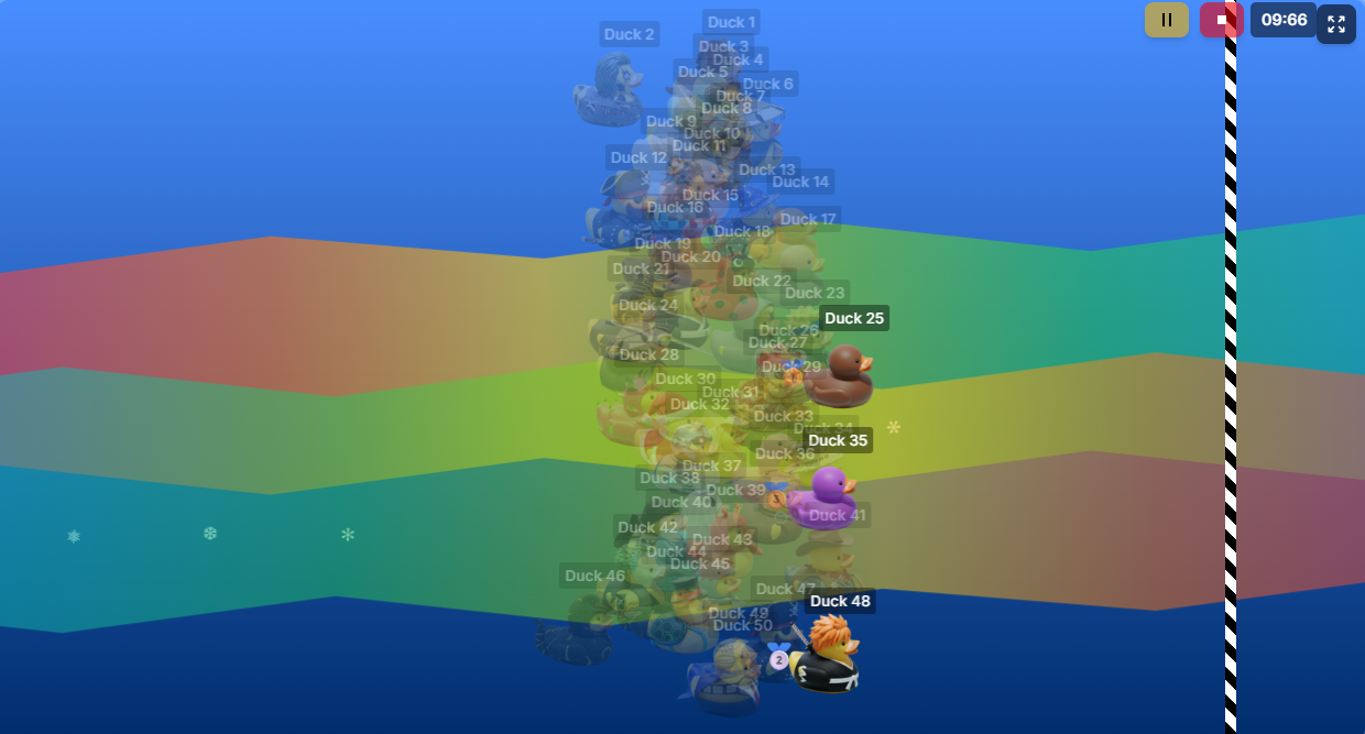 About Random Duck Race – Born from an Office Lunch Bet